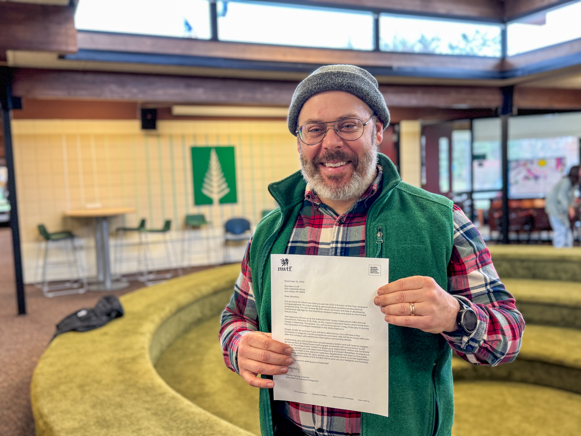 Brandon Groff Named National Educator of the Year - Greenhills School